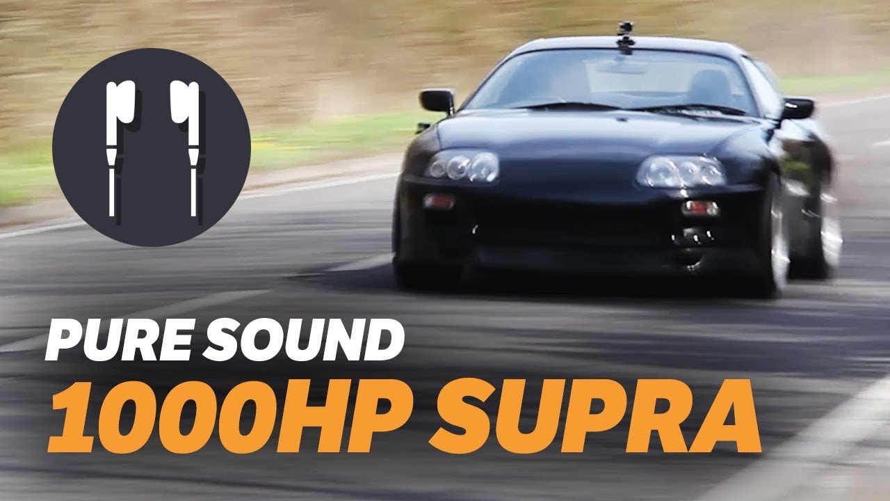 Pure Sound: 1000hp MK4 Supra - YouTube
