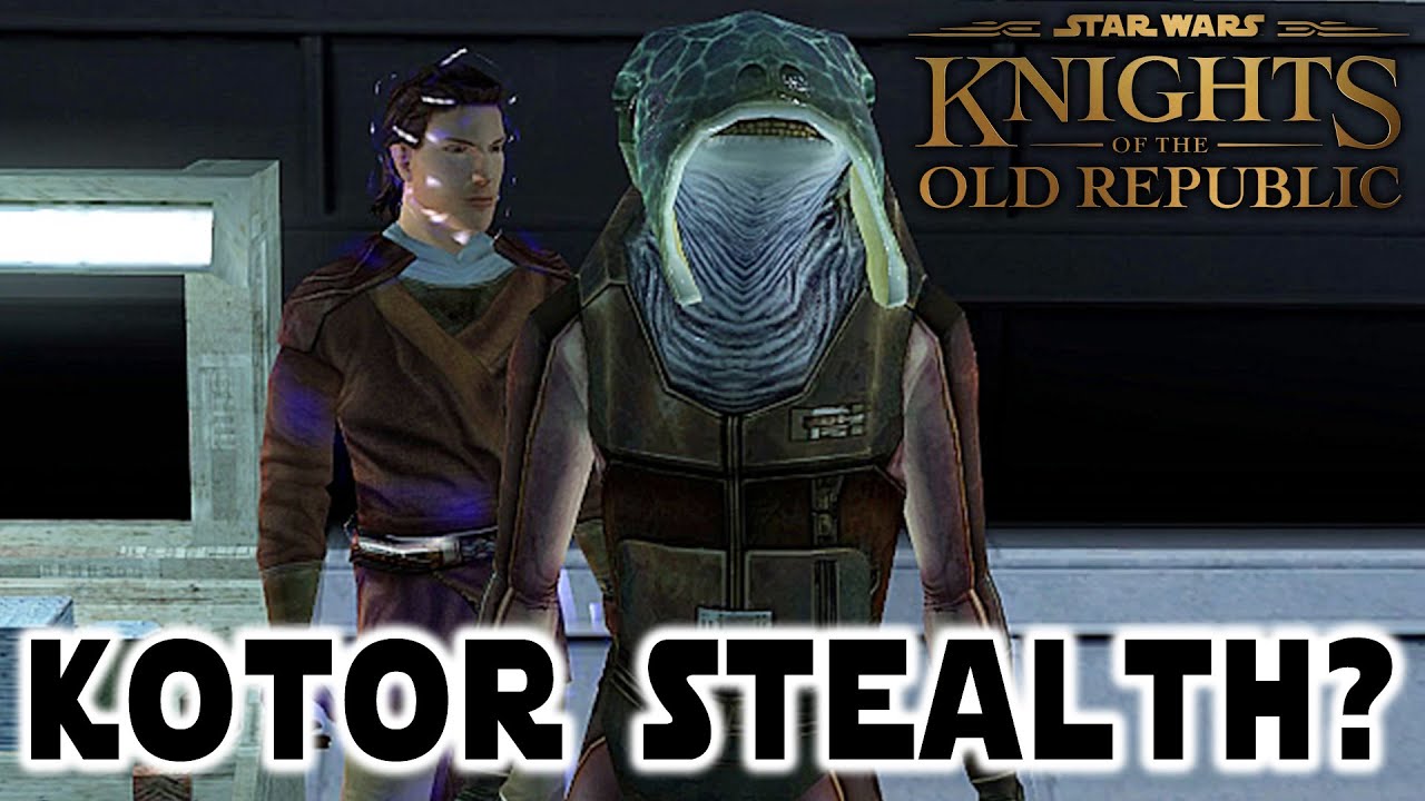Sith fish, fishy Sith - Can you beat KoTOR using Stealth? - YouTube
