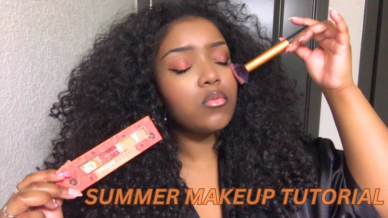 Summer Makeup Tutorial Step By Step Youtube