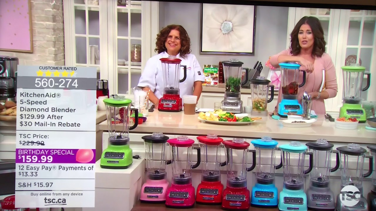 Kitchen Aid Diamond Blender 2019 - YouTube