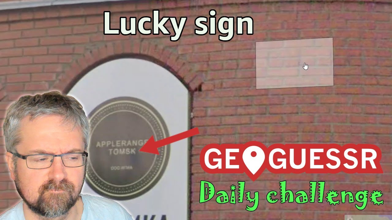 Geoguessr Daily Challenge - Lucky sign - YouTube