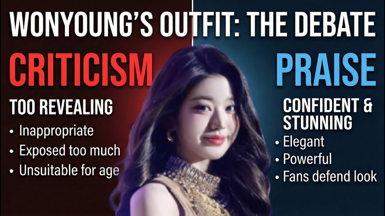 IVE’s Jang Wonyoung Sparks Outrage With “Too Revealing” Outfit 😳 - YouTube