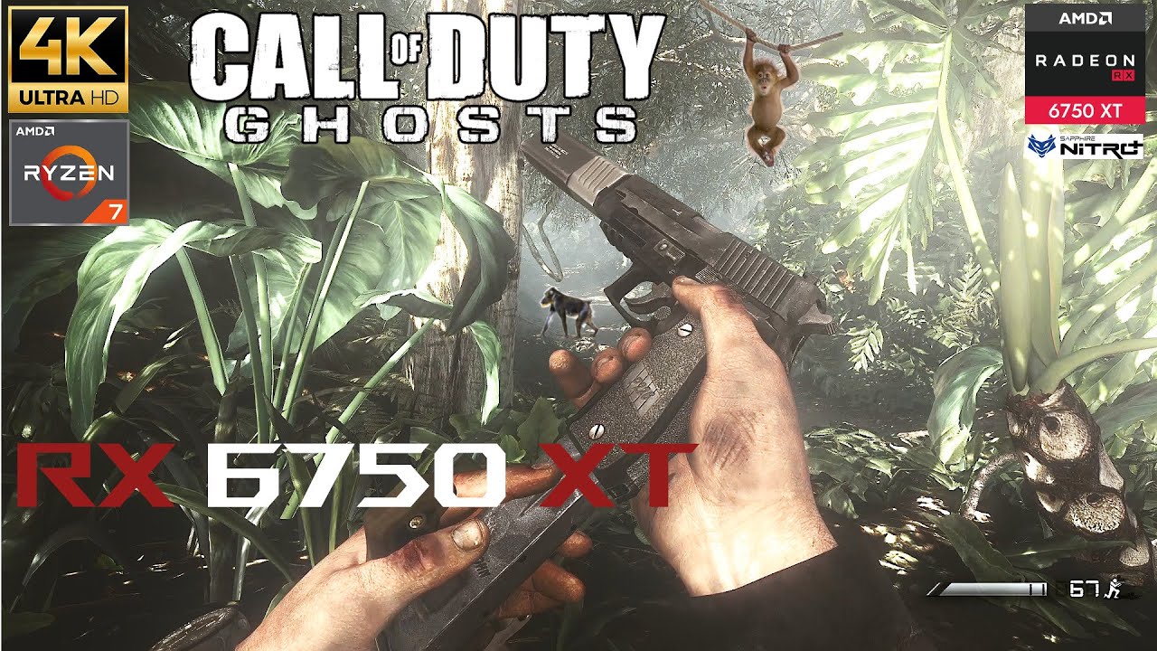 Call of Duty COD Ghosts Welcome to the Jungle Mission The Hunted looks ...