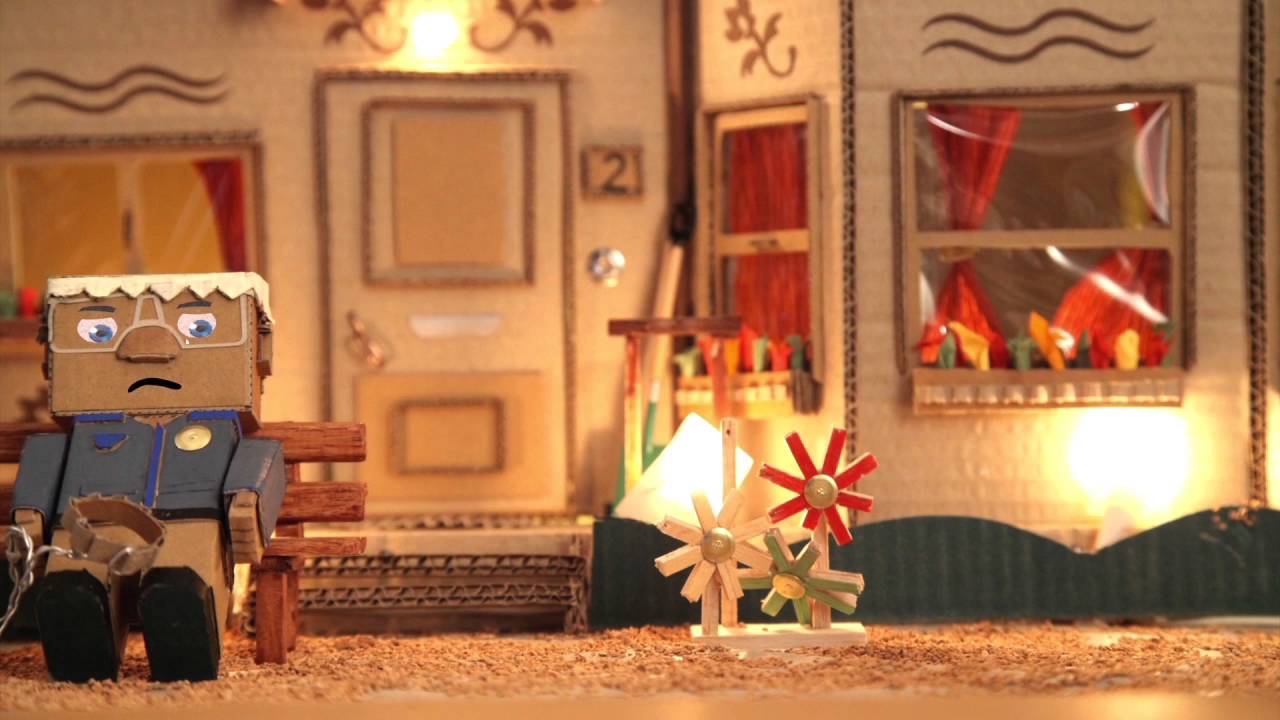 TRIPPY - STOP MOTION ANIMATION - CARDBOARD - YouTube