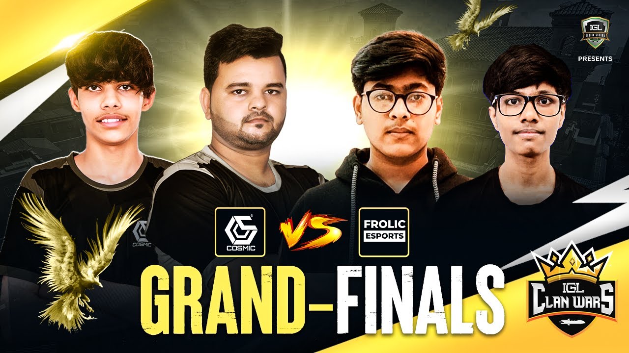 IGL Freefire Max Clan Wars | Grand Finals | Ft. Cosmic Esports, Frolic ...