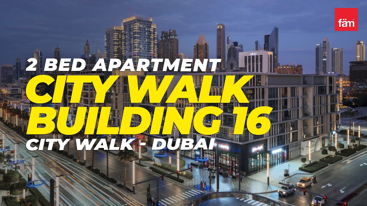 Amazing 2 Bed Apartment in City Walk Building 16, City Walk - Dubai ...