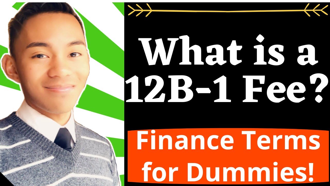 What is a 12B-1 Fee? - Financial Terminology for Dummies! - YouTube