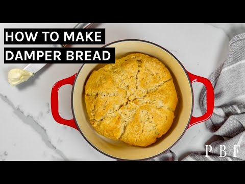 Damper Recipe (Easy Australian 3 Ingredient Bread)