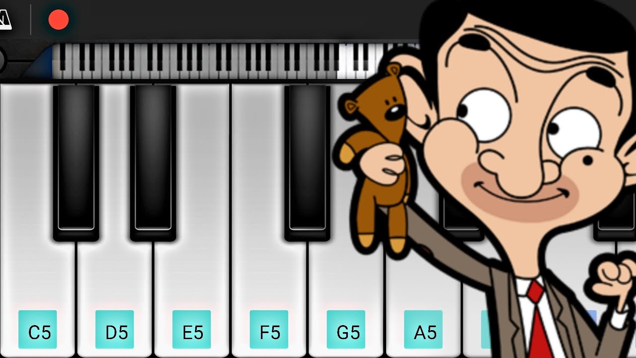 Mr. Bean Theme On Piano - (PERFECT PIANO) Mr. Bean Animated Series ...