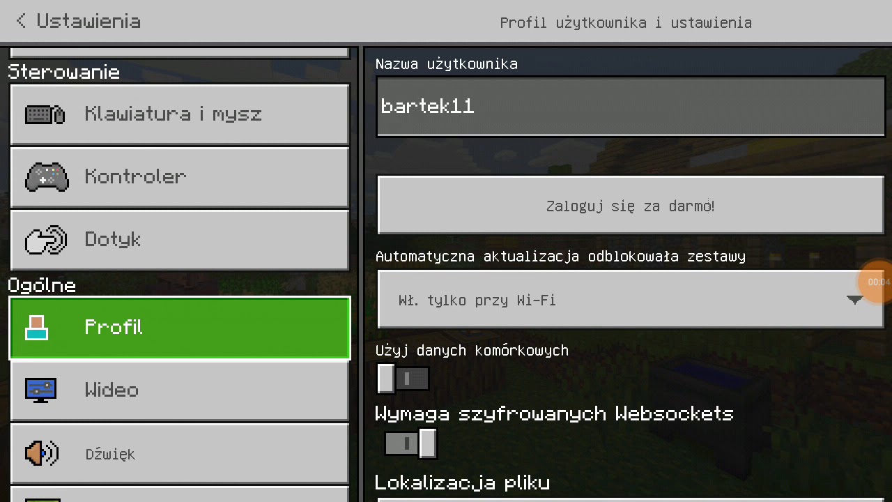 Minecraft na telefon odc 1 - YouTube