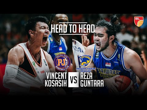 Head to Head Vincent Kosasih vs Reza Guntara | IBL Playoffs -  Finals 2023
