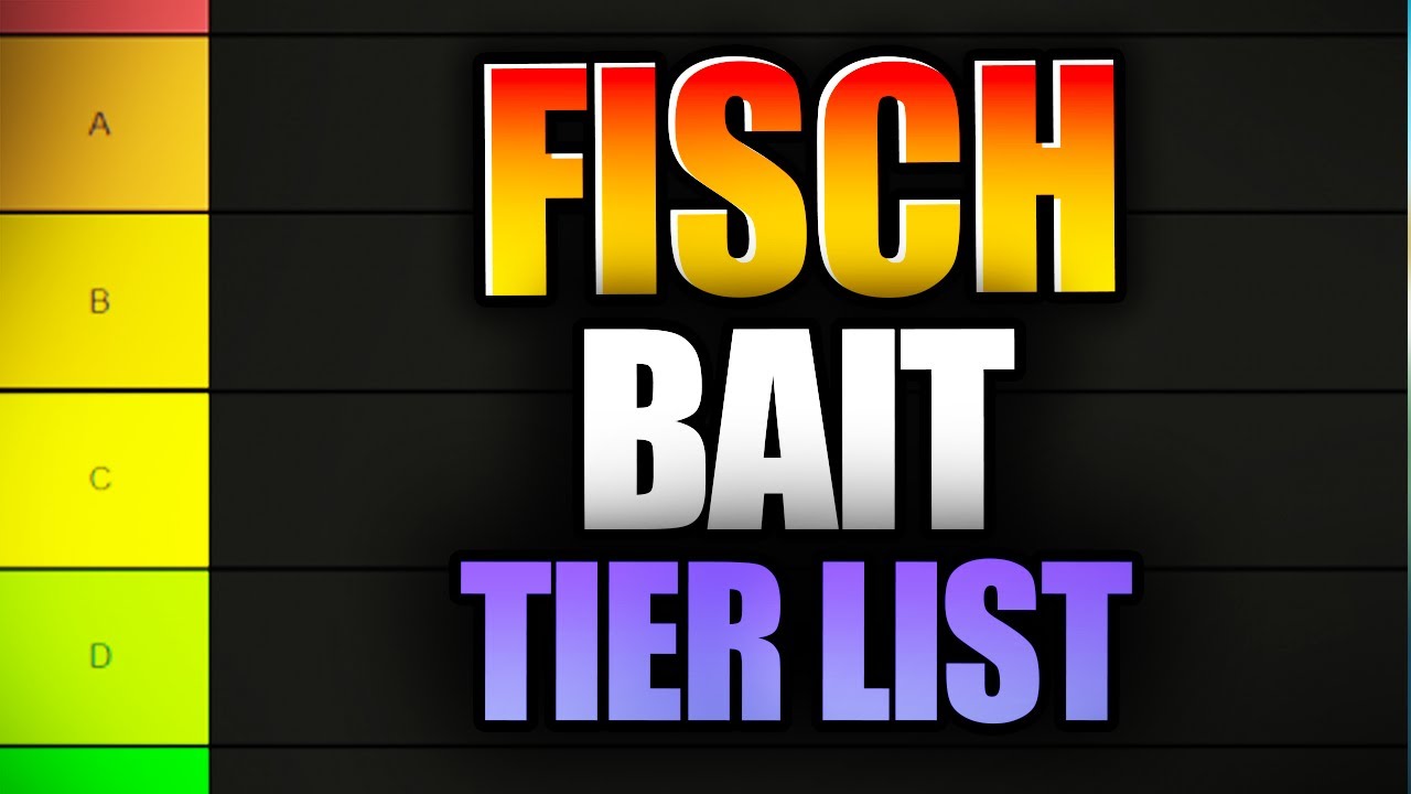 BAIT Tier List In FISCH - ROBLOX - YouTube