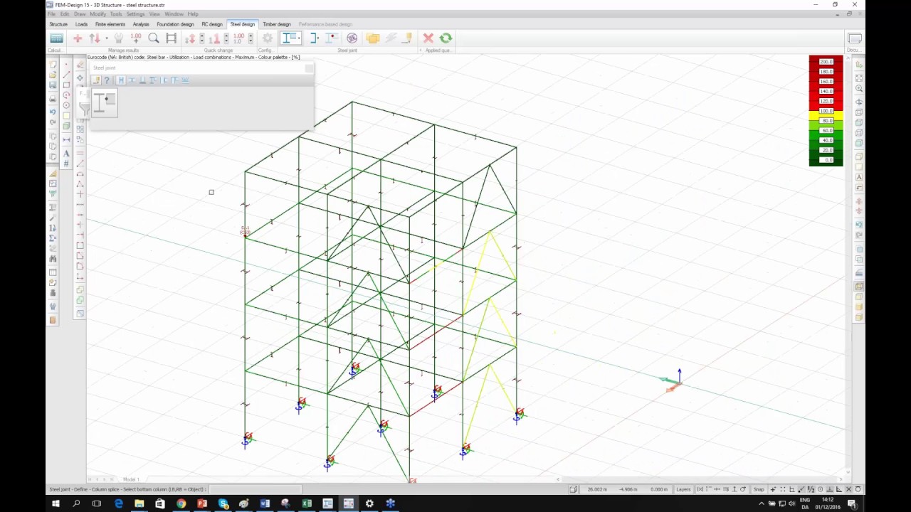 Webinar: FEM-Design Steel Joint - YouTube