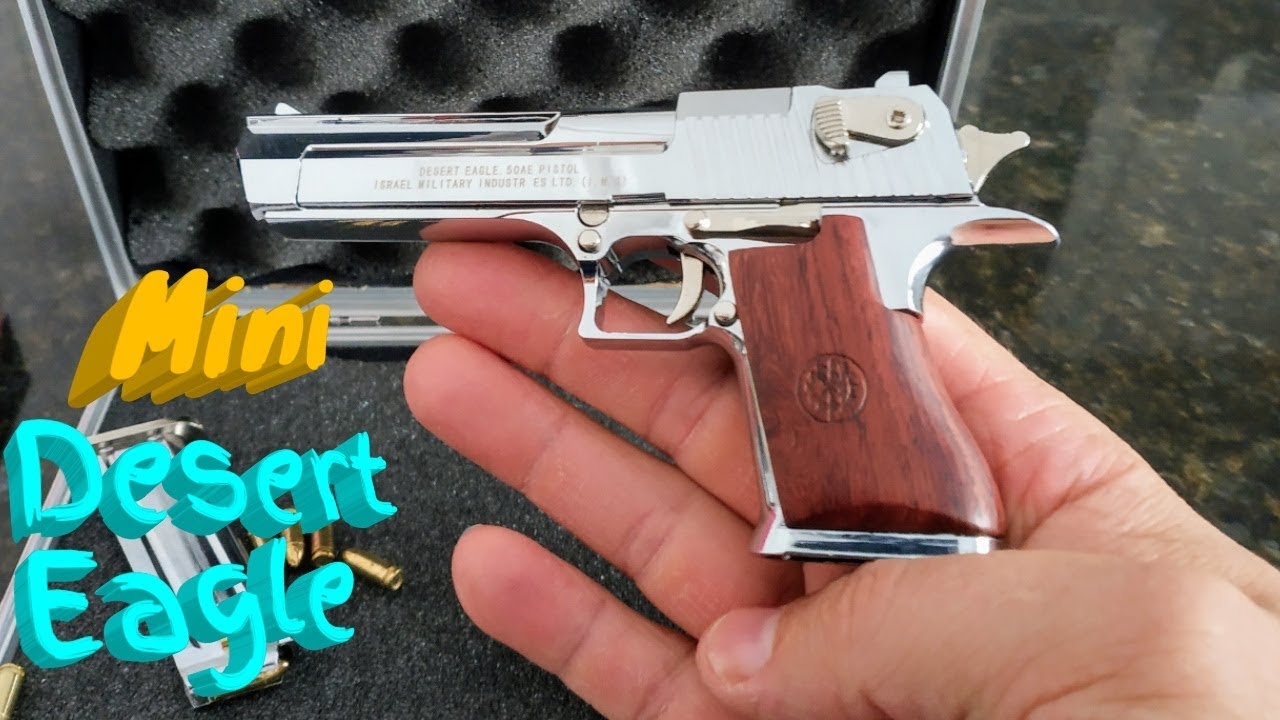 Mini Arma Desert Eagle | Miniature Gun - YouTube