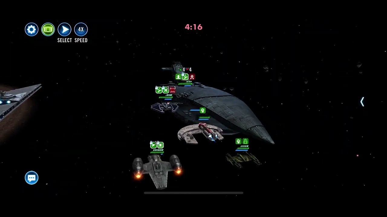 [SWGOH] 6* Executor vs 7* Leviathan - YouTube