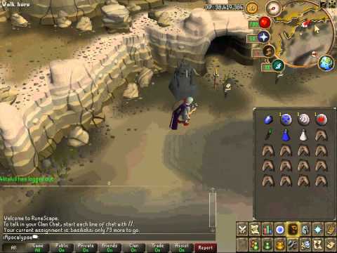 RUNESCAPE Guide On Killing Basilisks! - YouTube