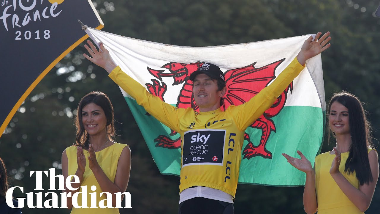 Tour de France winner Geraint Thomas rides into Paris on final day ...