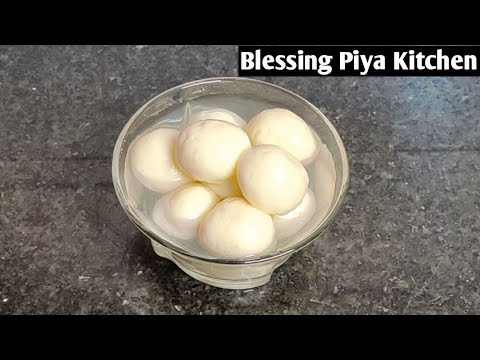 Rasgulla Recipe | Easy and Very Simple Way Perfect Rosogulla  |  Blessing Piya Kitchen ❤️