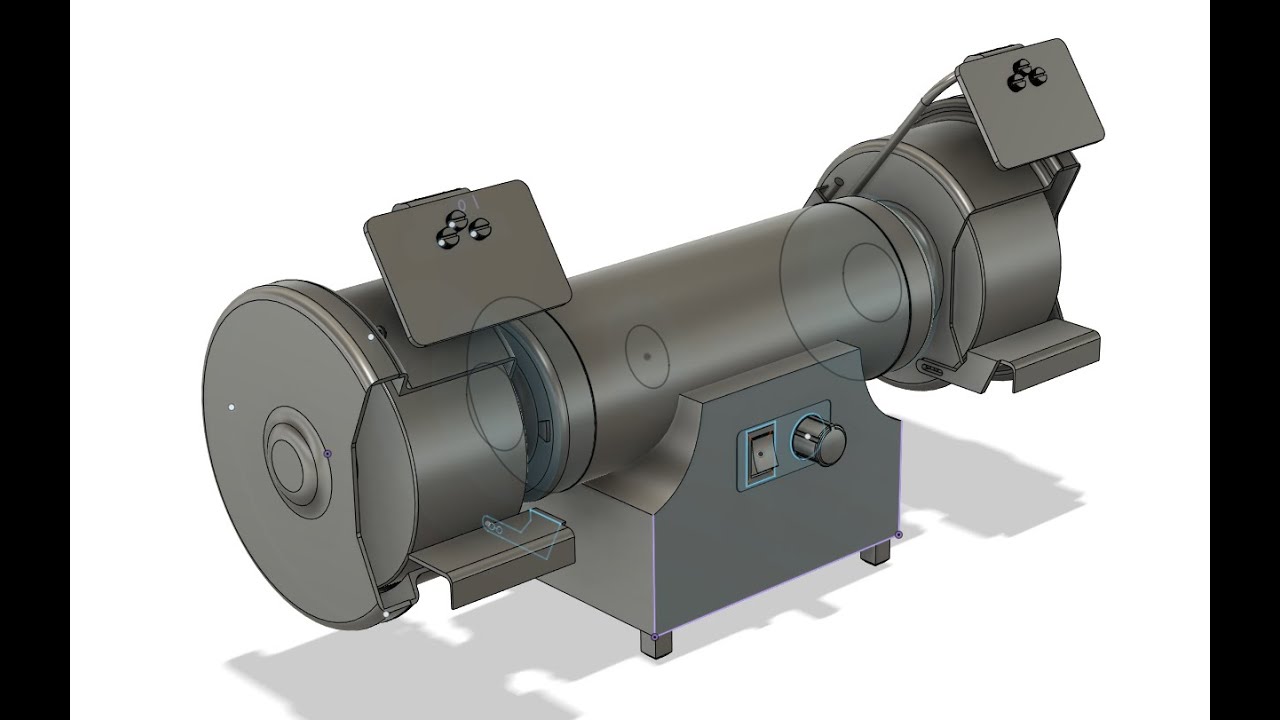 Main Bench Grinder Animation - YouTube