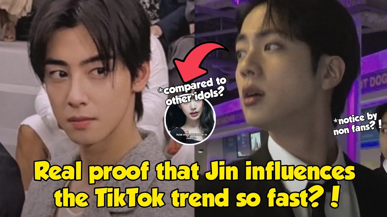 Jin also influences the TikTok trend, the level of non-fans' love for ...