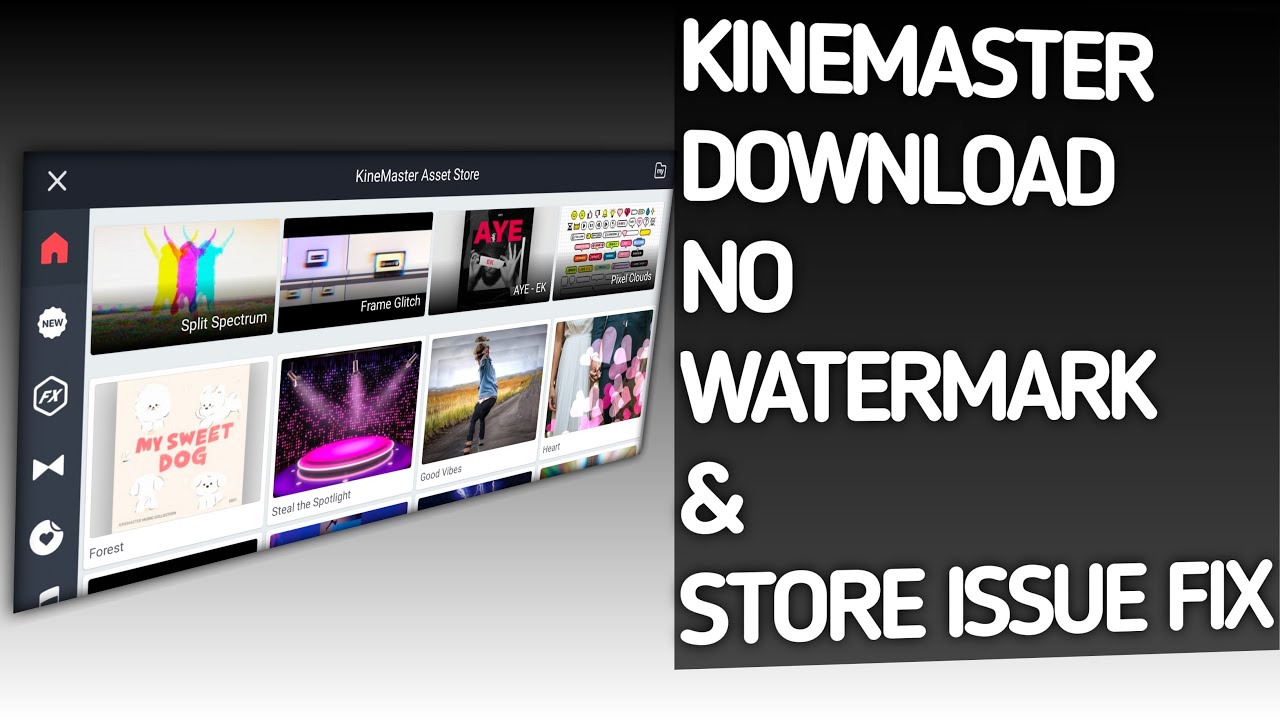 Without watermark #KINEMASTER kaise download kare | Kinemaster #assets ...