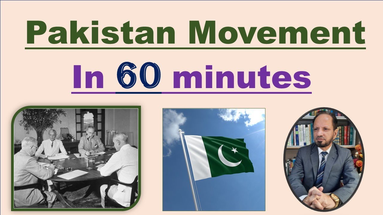 Pakistan Movement in 60 minutes - Lecture in CSS/PMS class - YouTube