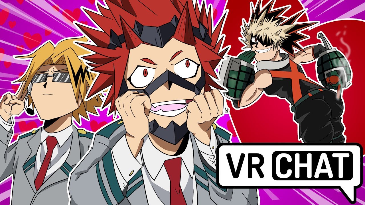 BAKUGO BREAKS KIRISHIMA'S HEART IN VRCHAT 💔 (VRChat Funny Moments ...