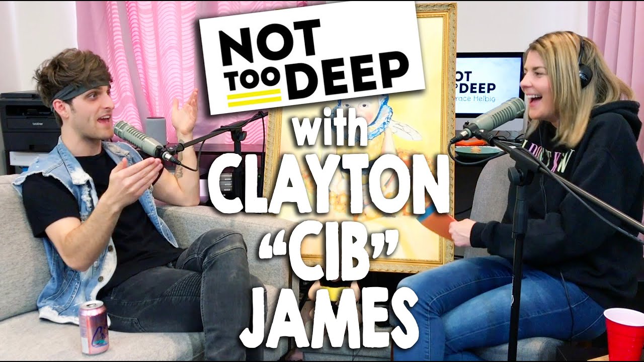 CLAYTON "CIB" JAMES on #NotTooDeep // Grace Helbig - YouTube