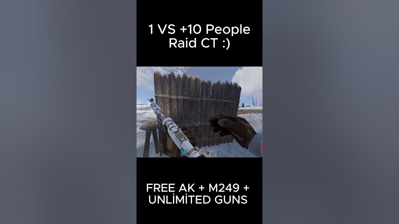 Rust Solo Raid CT Unlimited Guns #rust #rustsolo #rustraid #rustpvp #rustshorts #raid #gaming ...