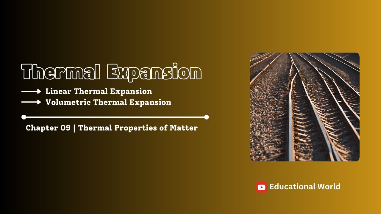 Thermal Expansion| Types, Formulas and Numericals| Chapter 9 Thermal ...