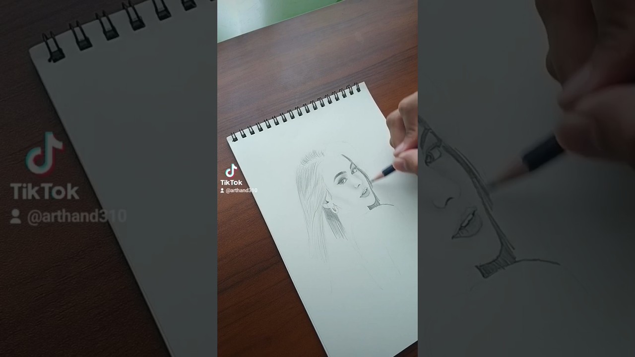 Ivana Alawi Drawing @IvanaAlawi #drawing #arthand #tiktok #tiktokvideo ...