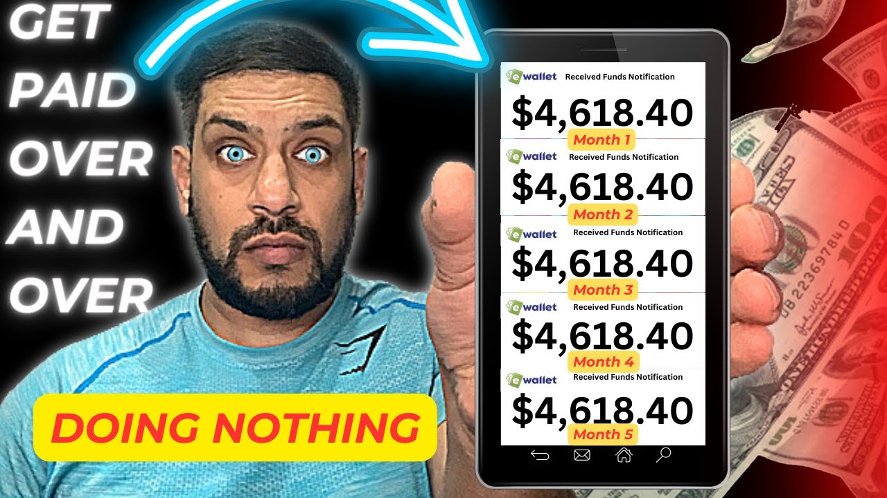How To Get Paid 5k/Month Over & Over Doing NOTHING. Step By Step ...