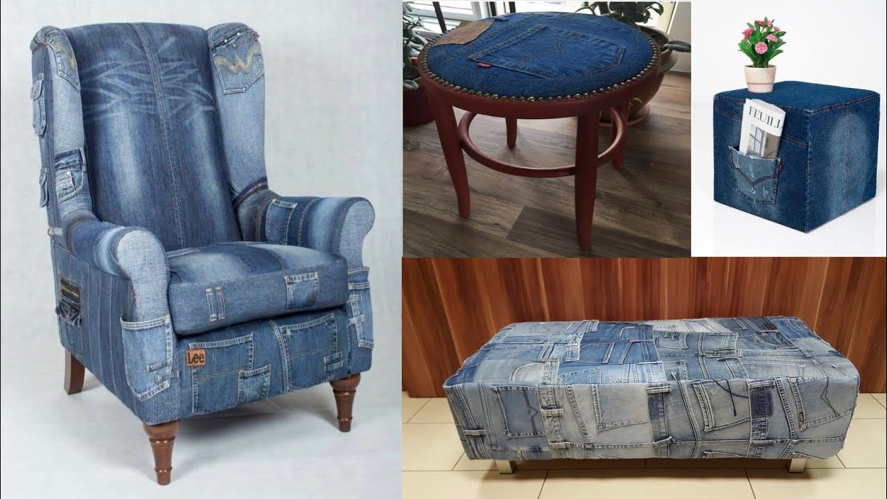 Jeans Idea | Repurpose Jeans Hacks | Recycling Ideas | - YouTube