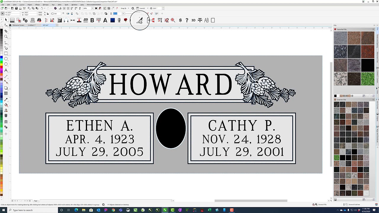 Setup MemorialDESIGNER on CorelDRAW 2020 - YouTube