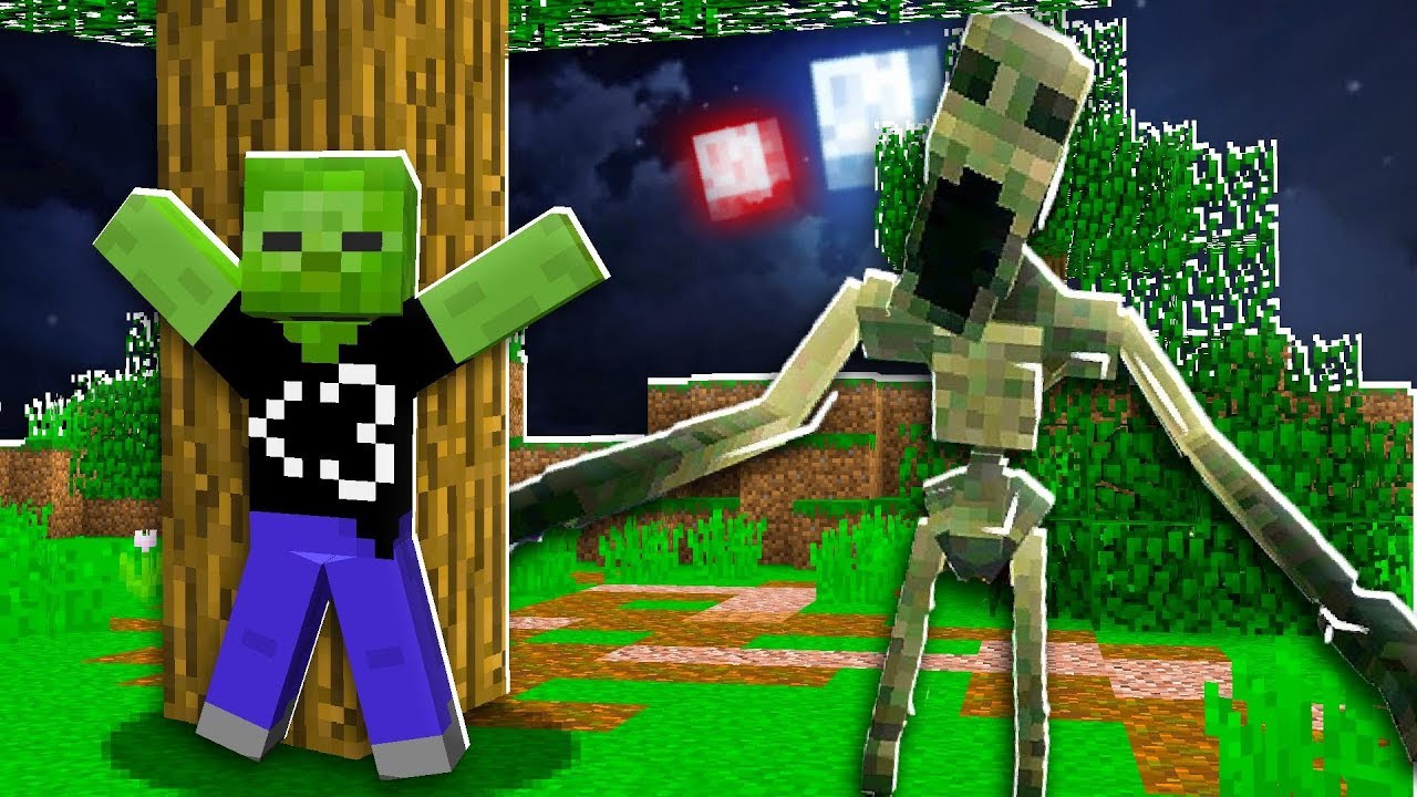 Do NOT Enter This Forest in Minecraft... (SCARY) - YouTube