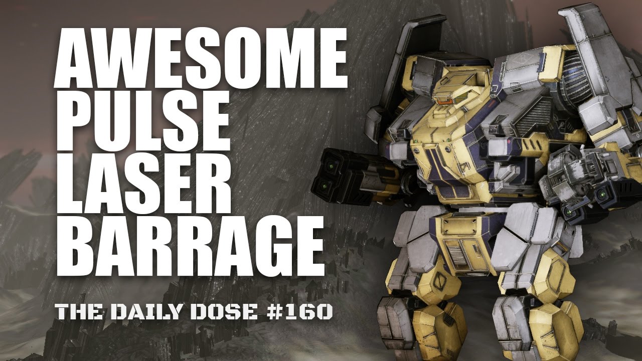Pulse Laser Barrage Awesome AWS-8T - Mechwarrior Online The Daily Dose ...