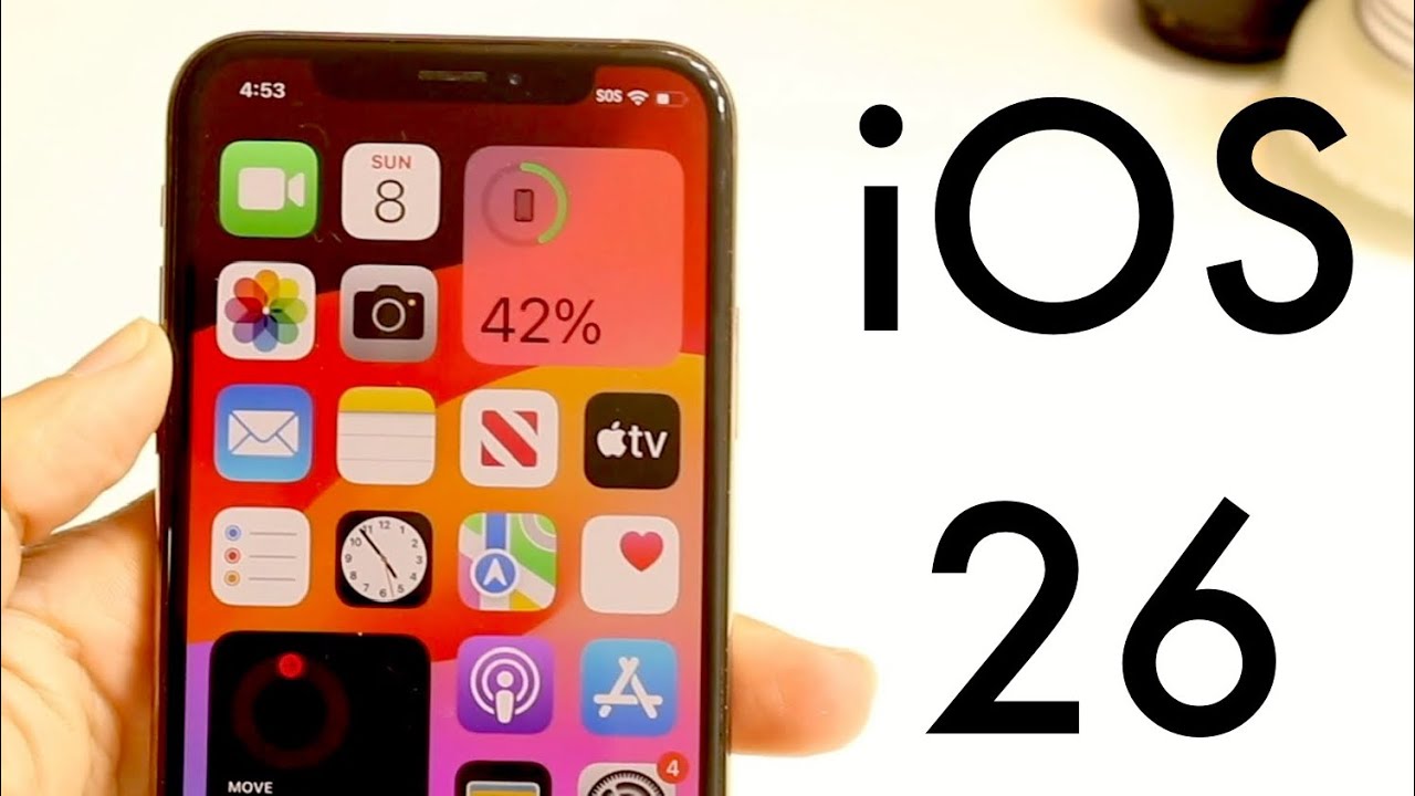 iPhone XS iOS 26 Update - YouTube