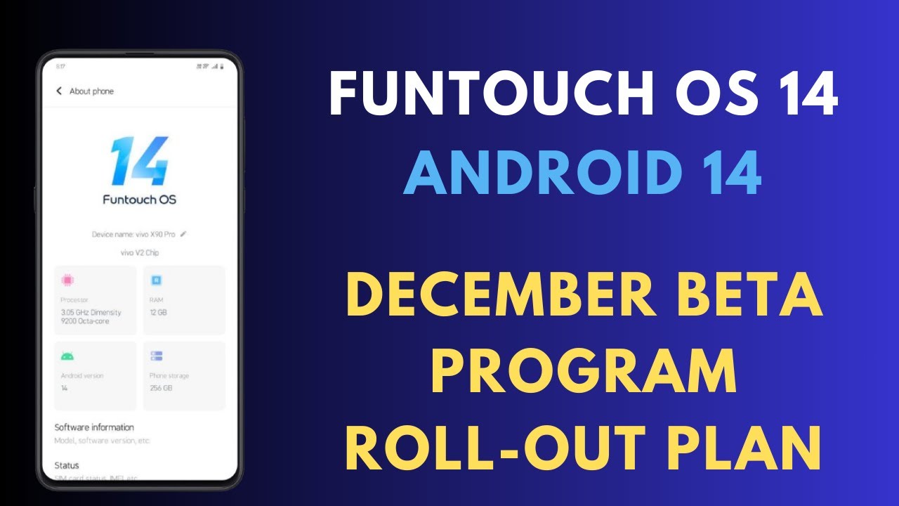 Vivo FuntouchOS 14 Update | Vivo Android 14 Update for Vivo V27 pro,V27 ...