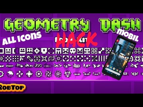 Geometry Dash HACK MOBILE EZ!!!!!!!!!! - YouTube