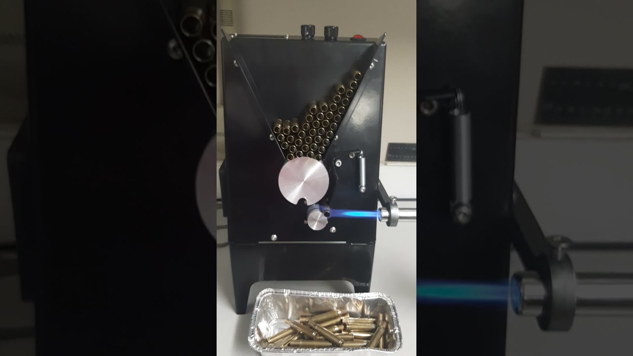 DIY brass annealer - YouTube