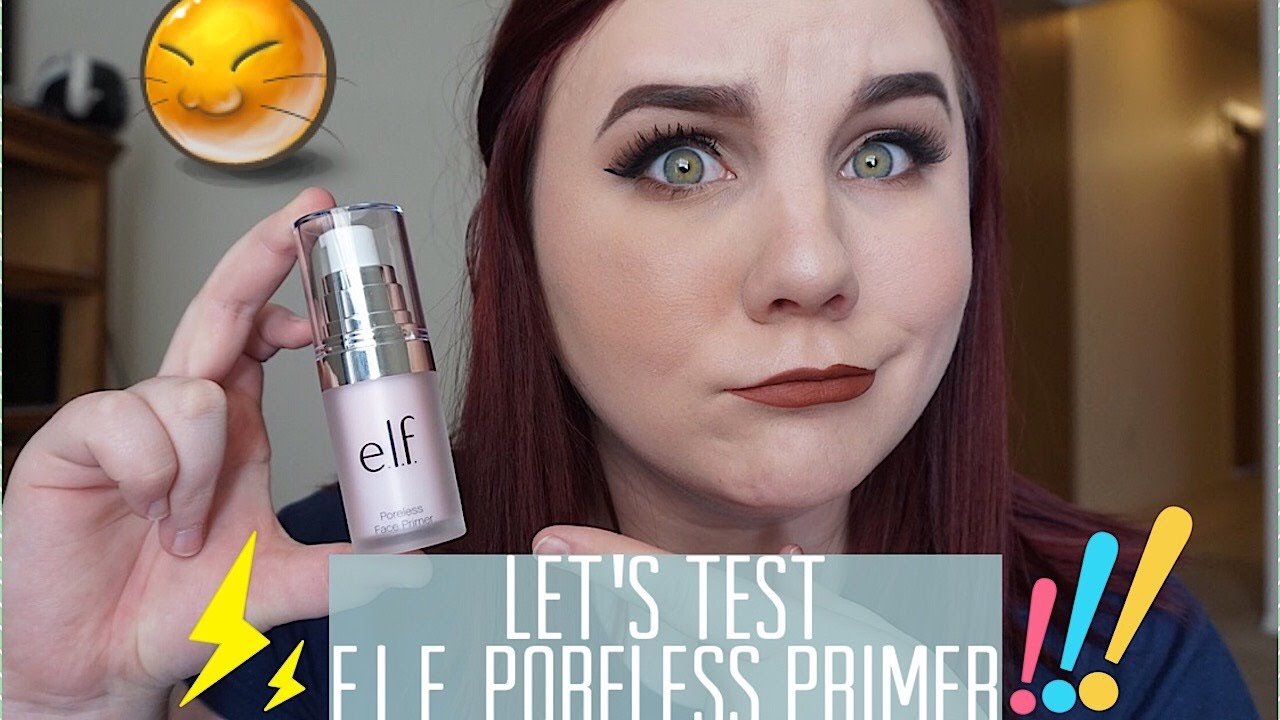 Let's Test!: ELF Cosmetics Poreless Face Primer - YouTube