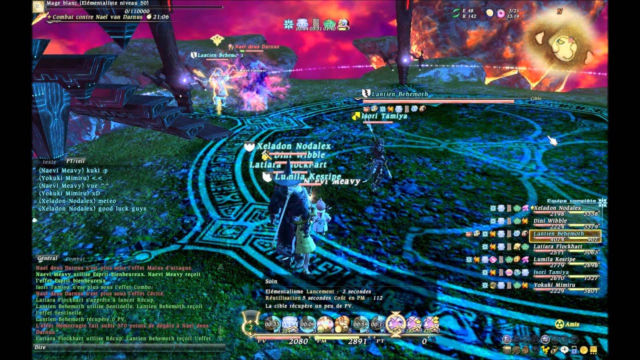 FFXIV Fight vs Nael Van Darnus - YouTube