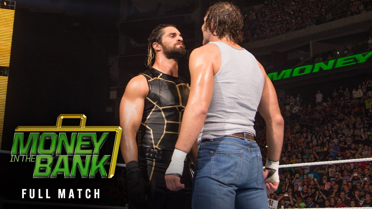 FULL MATCH: Seth Rollins vs. Dean Ambrose — WWE Title Ladder Match ...