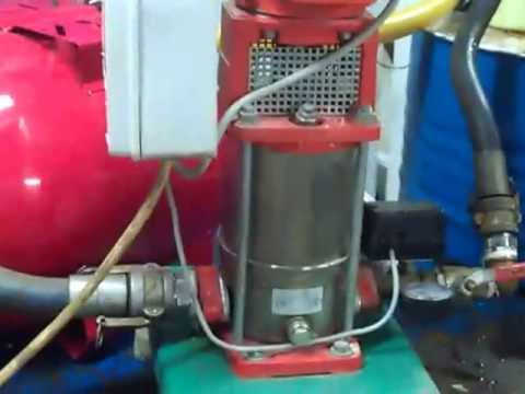 Wilo MULTI V 406 TRİFAZE 2 HP - TEST ÇALIŞMASI