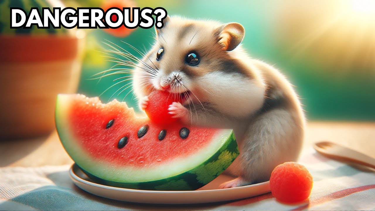 Can hamsters eat watermelon? Is watermelon safe for hamsters? - YouTube