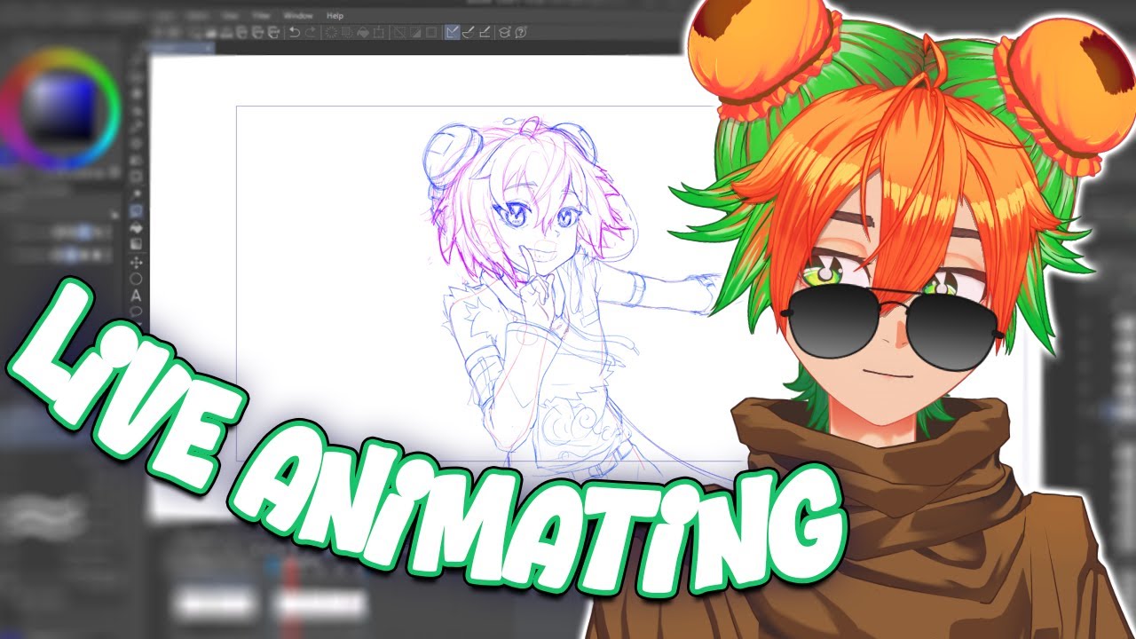 Just animation lineart today! Working on MV - YouTube