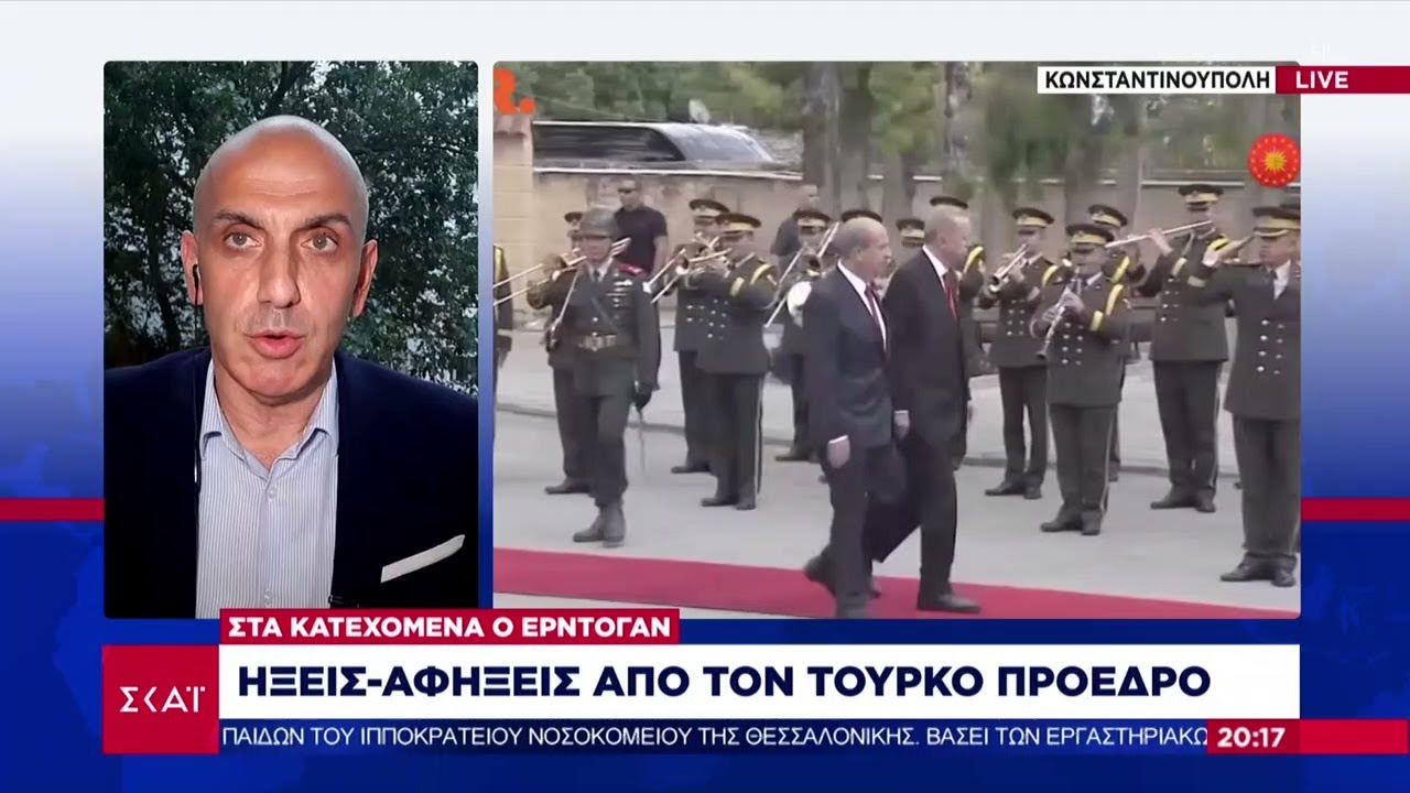 Στα κατεχόμενα ο Ερντογάν: Μιλά για ειρήνη με..διχοτόμηση της Κύπρου ...