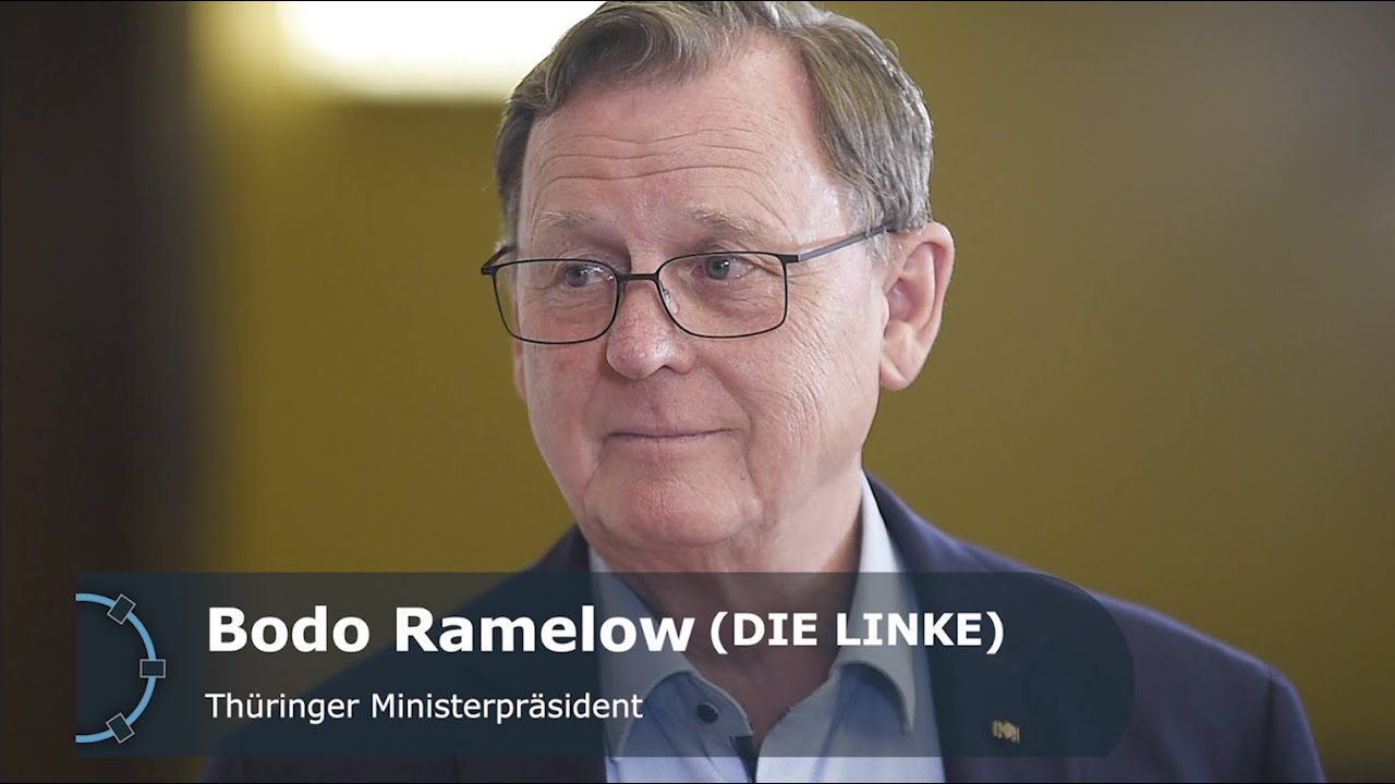 „Bericht aus Erfurt" - das Interview: Bodo Ramelow Thüringer ...