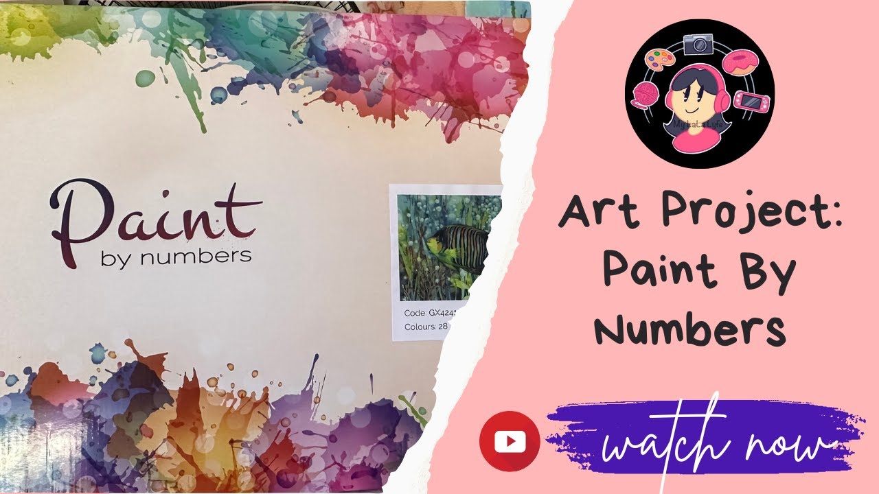 Art Project: Paint by Numbers #02 - YouTube