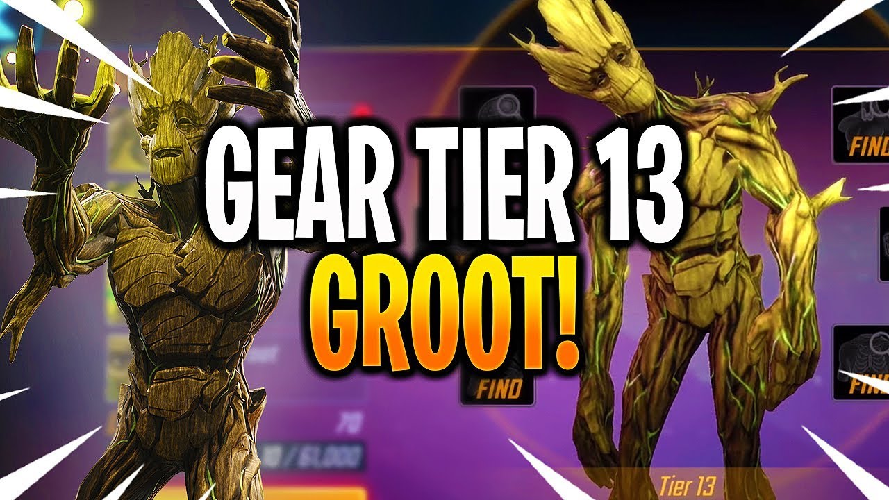 *NEW* G13 GROOT SHOWCASE & GAMEPLAY! - MARVEL Strike Force - MSF - YouTube